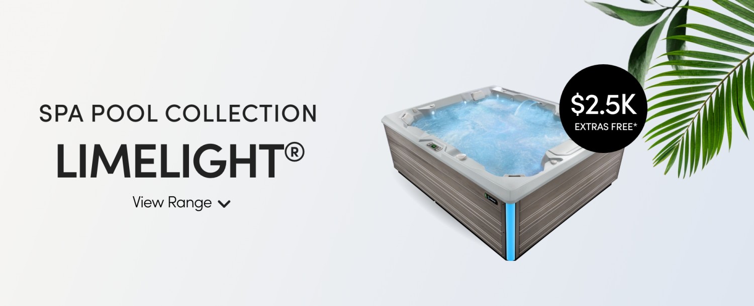 Outdoor Hot Tubs | THE LIMELIGHT® COLLECTION | HotSpring Spas NZ