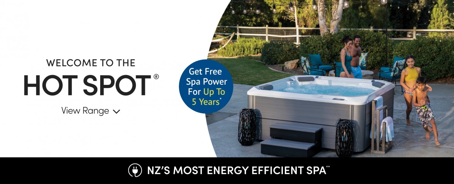 Cheap Spa Pools | Affordable Hot Tub | HOT SPOT® SPAS | Hot Spring Spas NZ