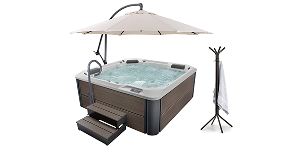 2 Person Spa Pool | Corner Hot Tub TX HotSpring Spas NZ